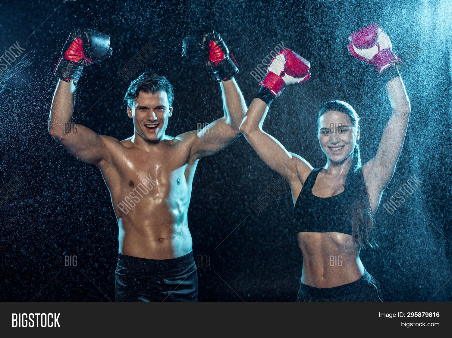 Two Boxers Boxing Image & Photo (Free Trial) | Bigstock