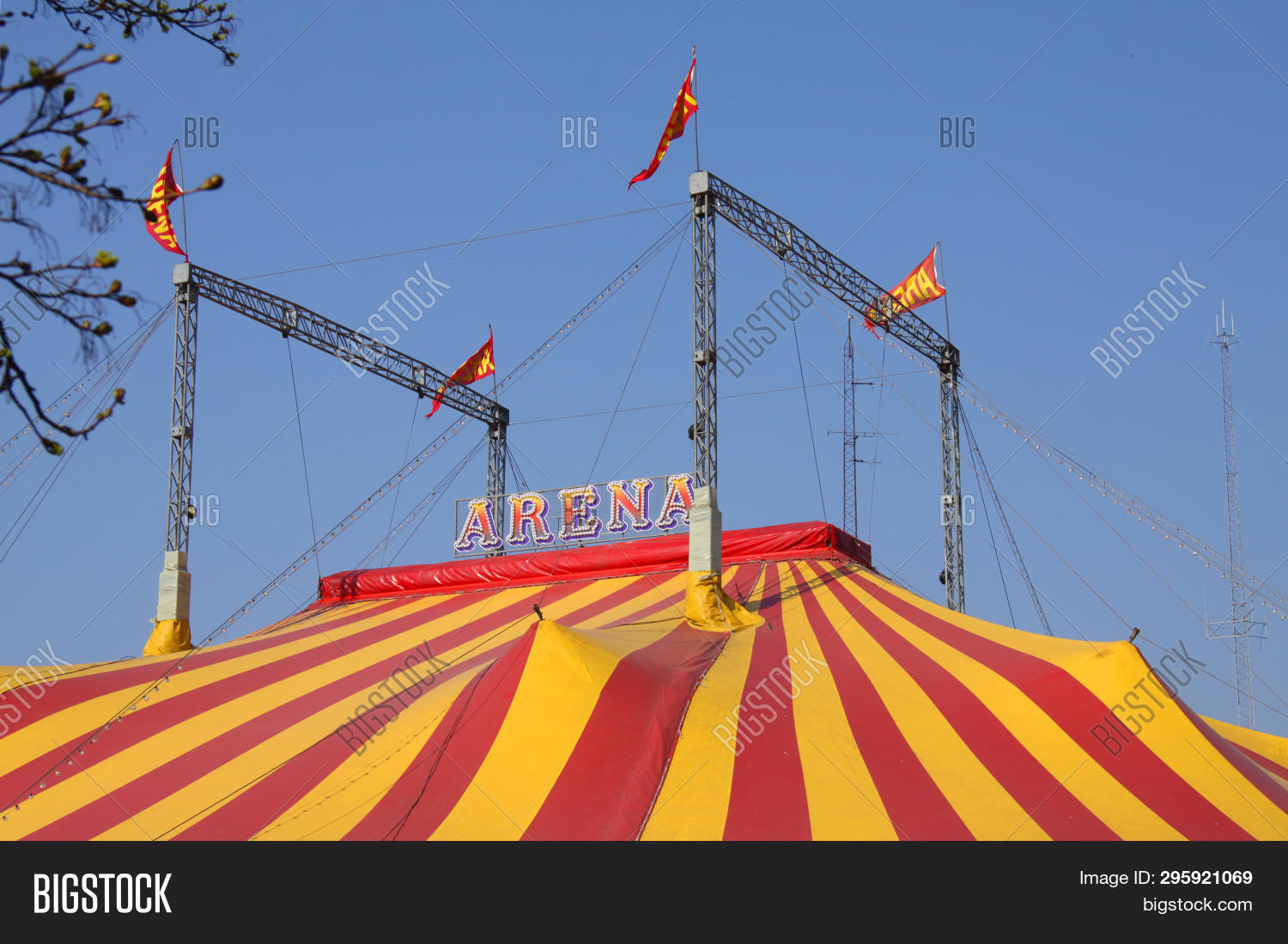 Big Circus Tent Image & Photo (Free Trial) | Bigstock