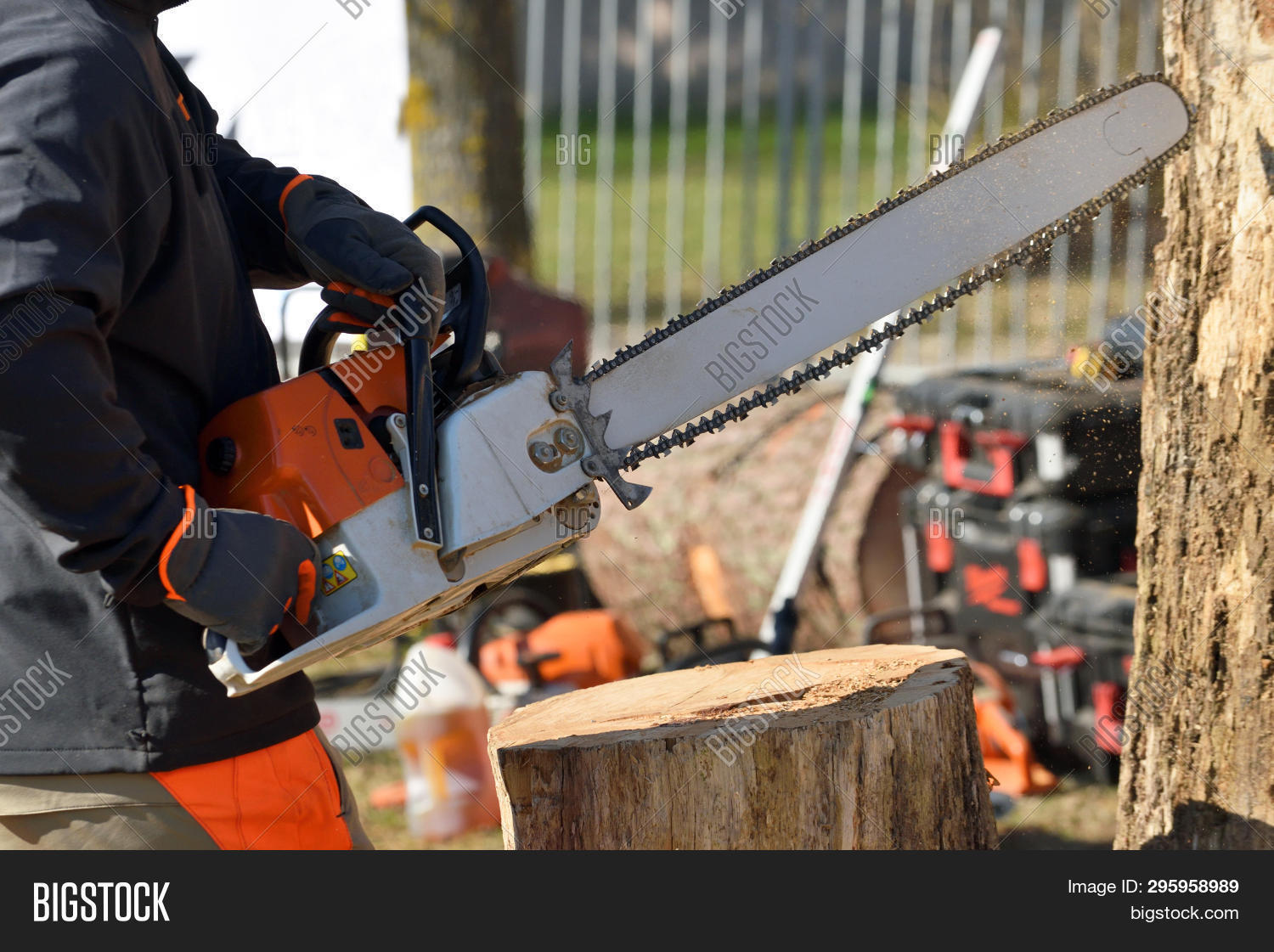 Professional Chainsaw Image & Photo (Free Trial) | Bigstock