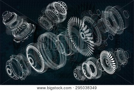 Mechanical Diagram, Vector & Photo (Free Trial) | Bigstock