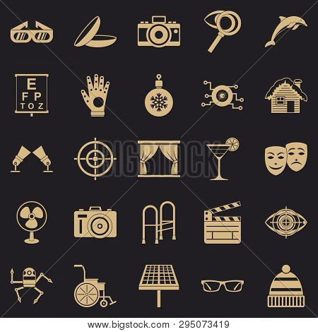 Specs Icons Set. Vector & Photo (Free Trial) | Bigstock