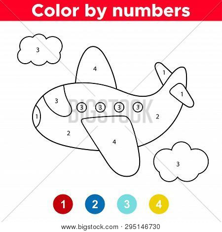 Coloring By Numbers Vector & Photo (Free Trial) | Bigstock