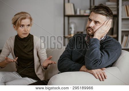 Sad Tired Husband Image & Photo (Free Trial) | Bigstock