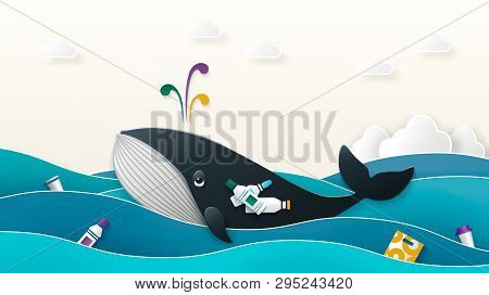 Whale Swallowed Vector & Photo (Free Trial) | Bigstock