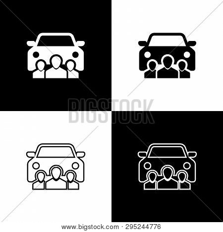 Set Car Sharing Group Vector & Photo (Free Trial) | Bigstock