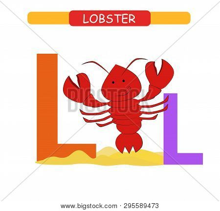 Letter L Funny Vector & Photo (Free Trial) | Bigstock