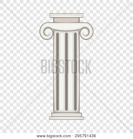 Column Icon. Cartoon Vector & Photo (Free Trial) | Bigstock