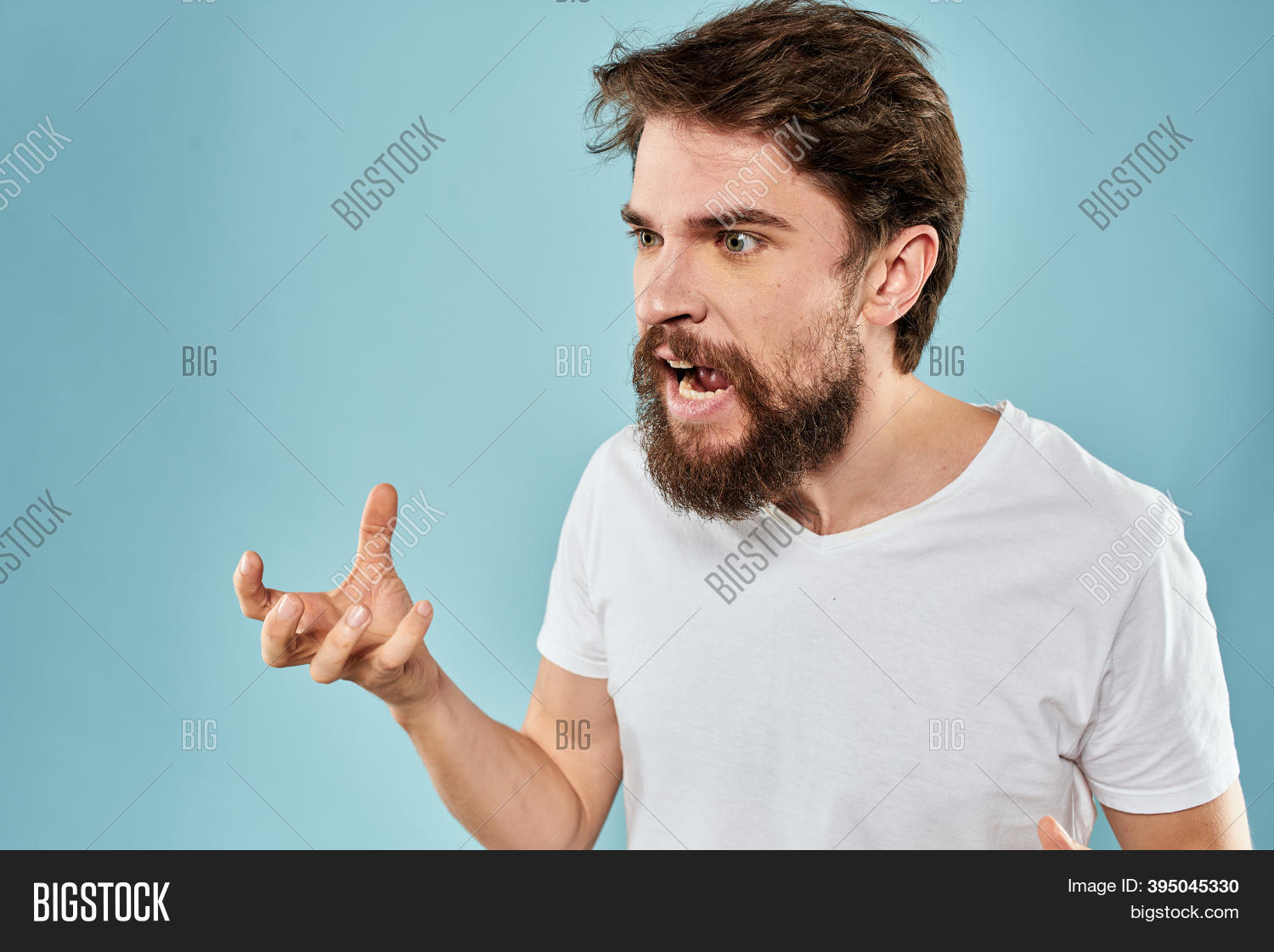 Man Disgruntled Facial Image & Photo (Free Trial) | Bigstock