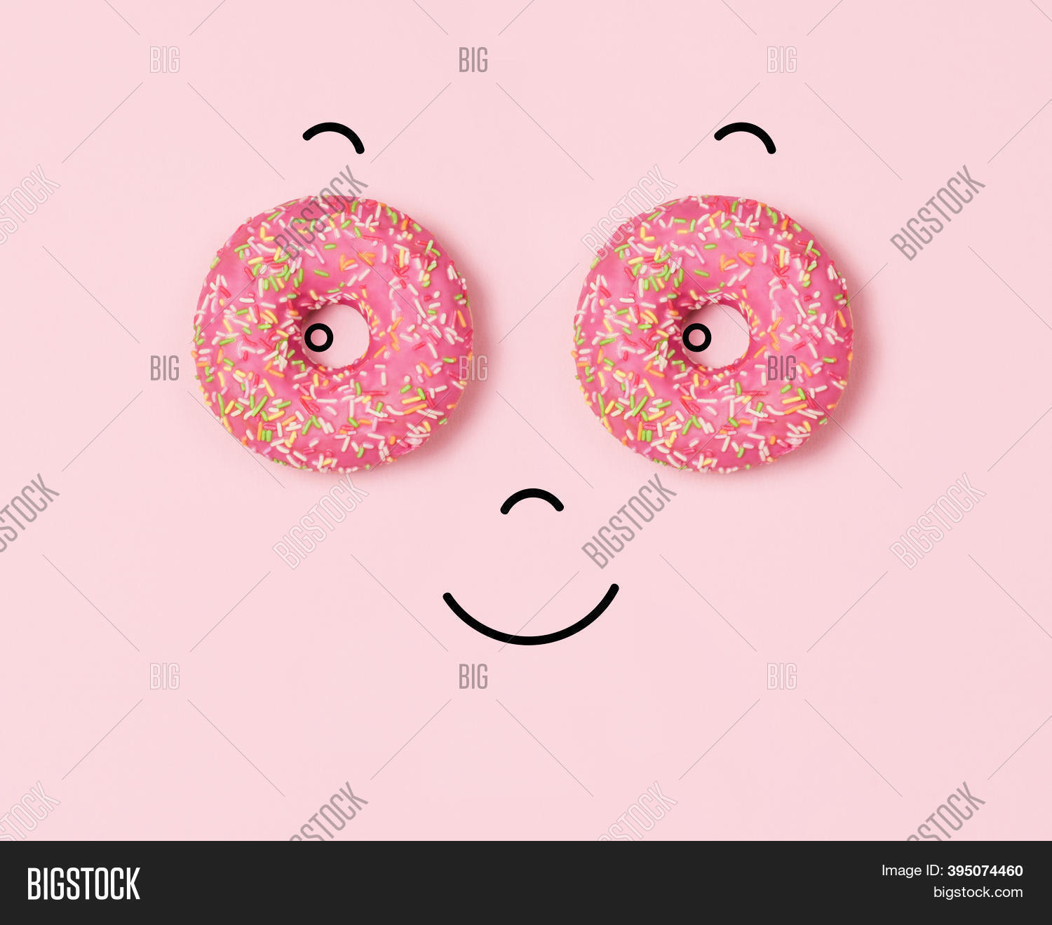 Funny Smiling Donuts Image & Photo (Free Trial) | Bigstock