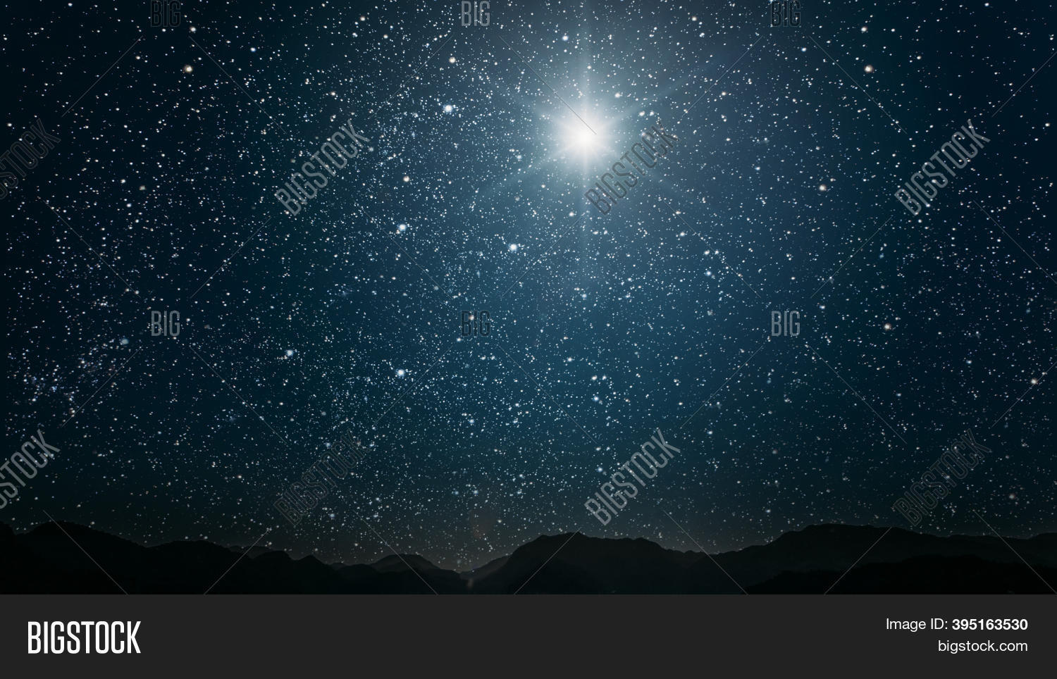 Star Shines Over Image & Photo (Free Trial) | Bigstock