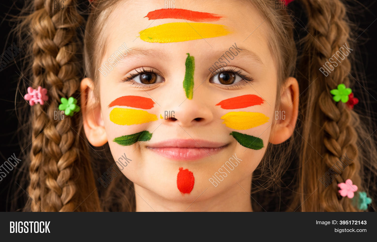 Little Girl Smeared Image & Photo (Free Trial) | Bigstock