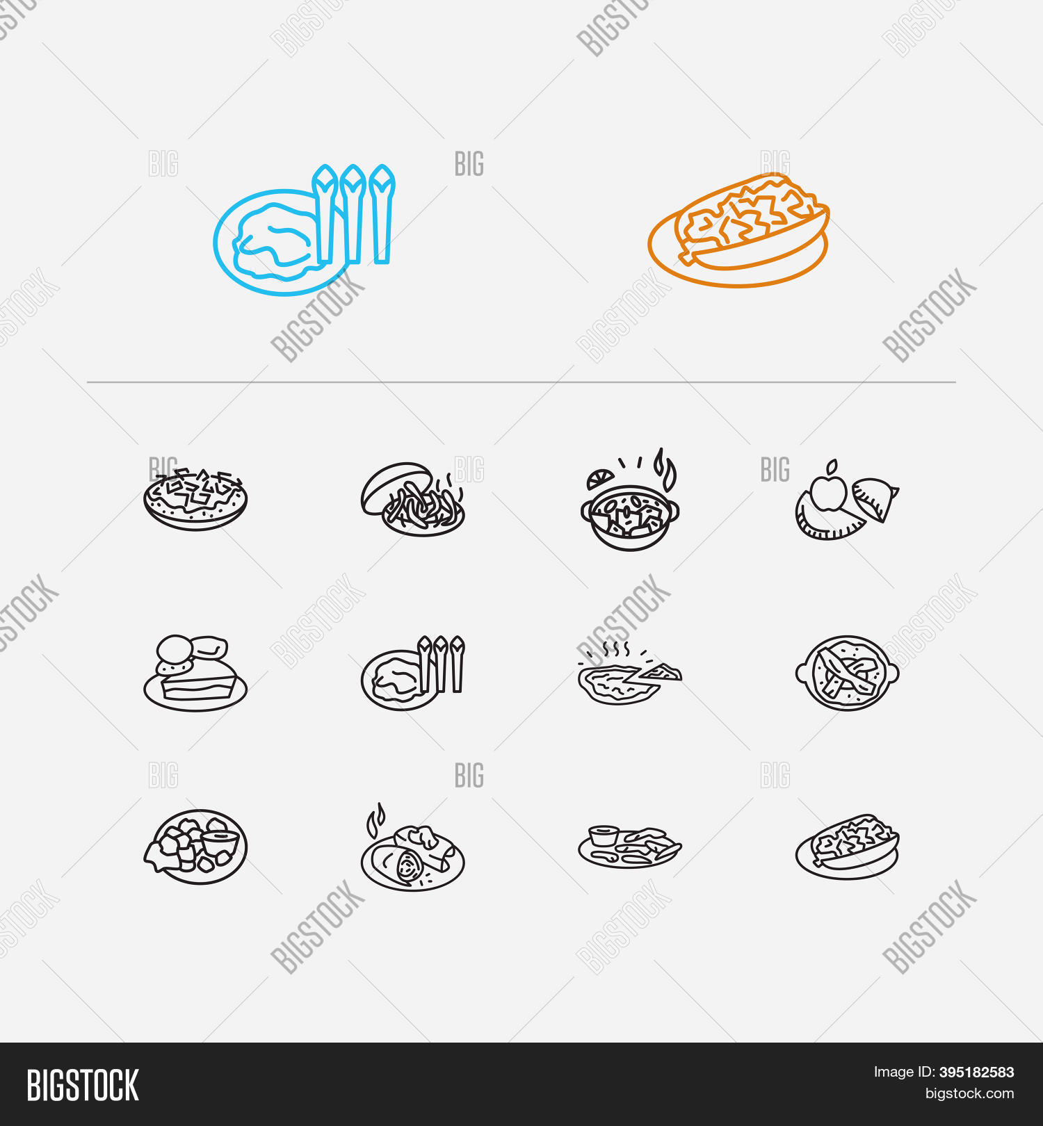 American Food Icons Image & Photo (Free Trial) | Bigstock