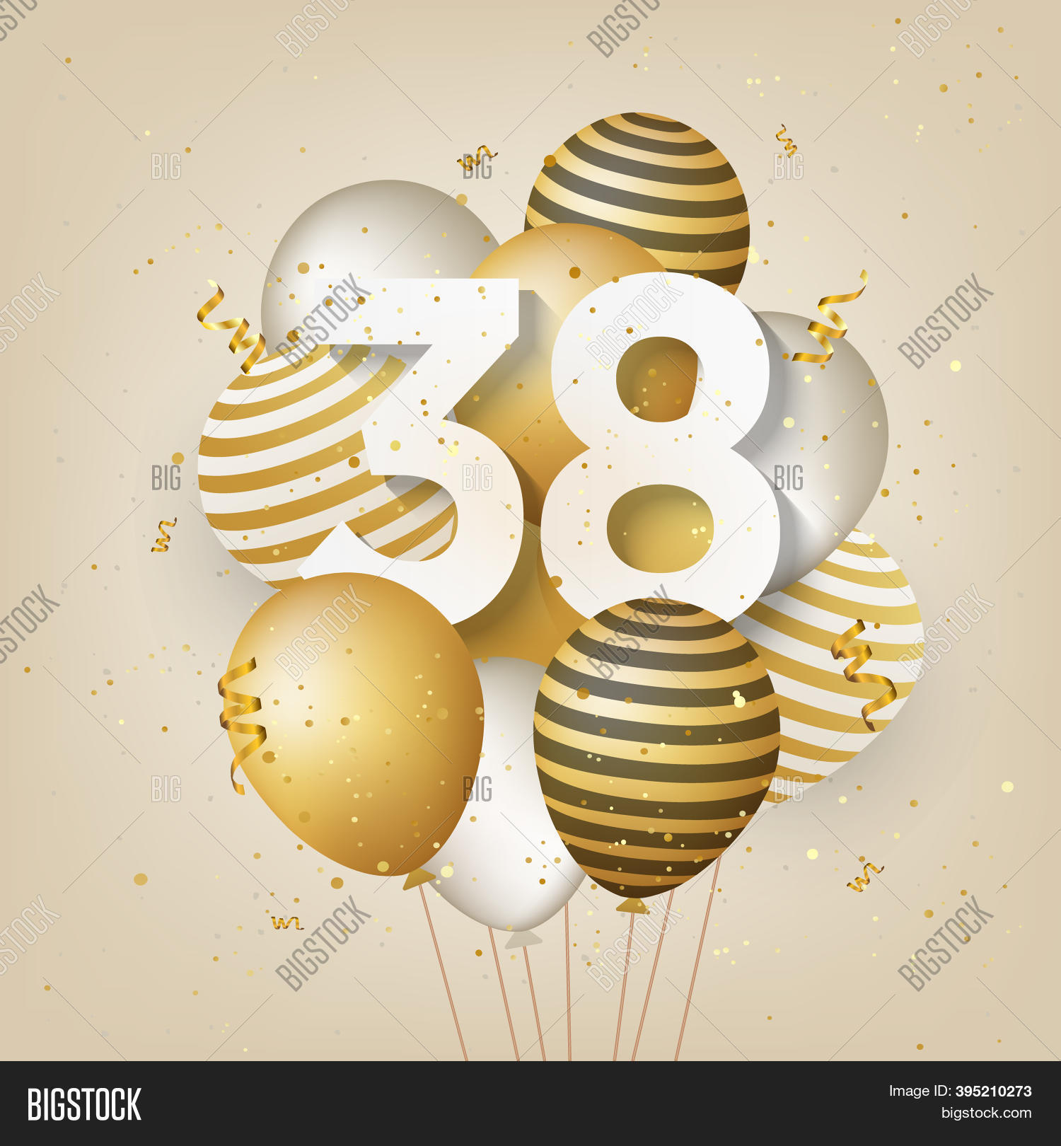 Happy 38th Birthday Image & Photo (Free Trial) | Bigstock