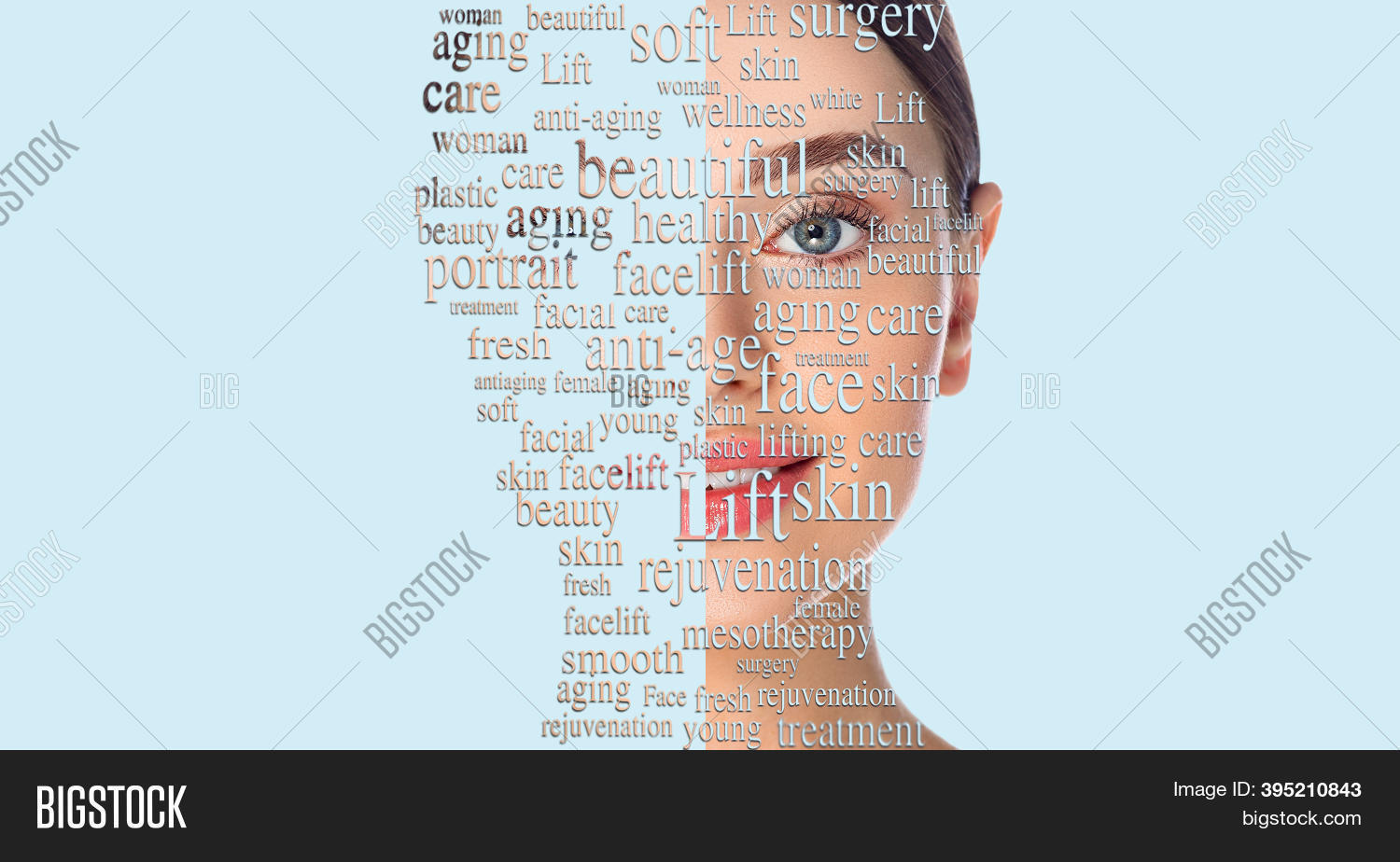 Beauty Woman Face Word Image & Photo (Free Trial) | Bigstock