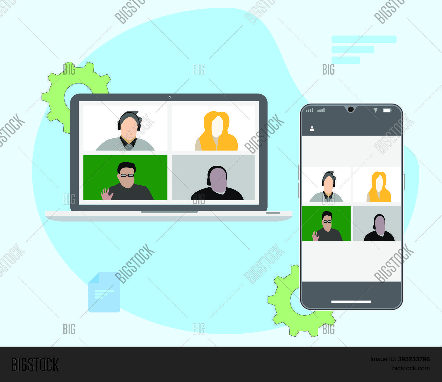 People Connecting, Vector & Photo (Free Trial) | Bigstock
