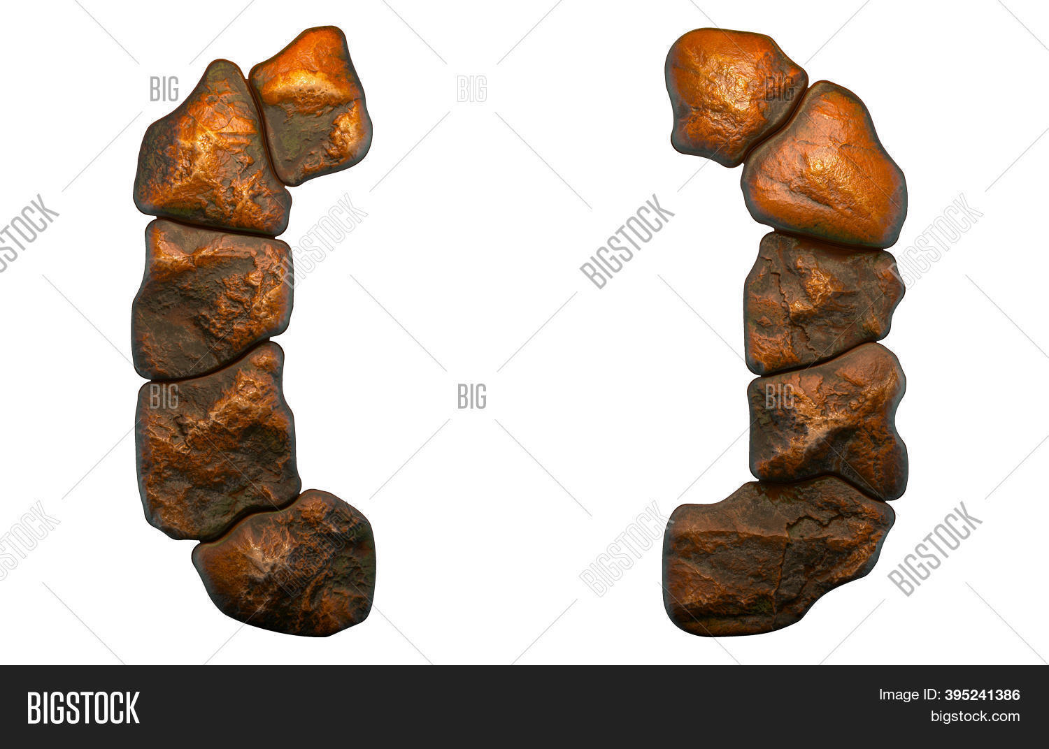 Set Rocky Symbols Left Image & Photo (Free Trial) | Bigstock