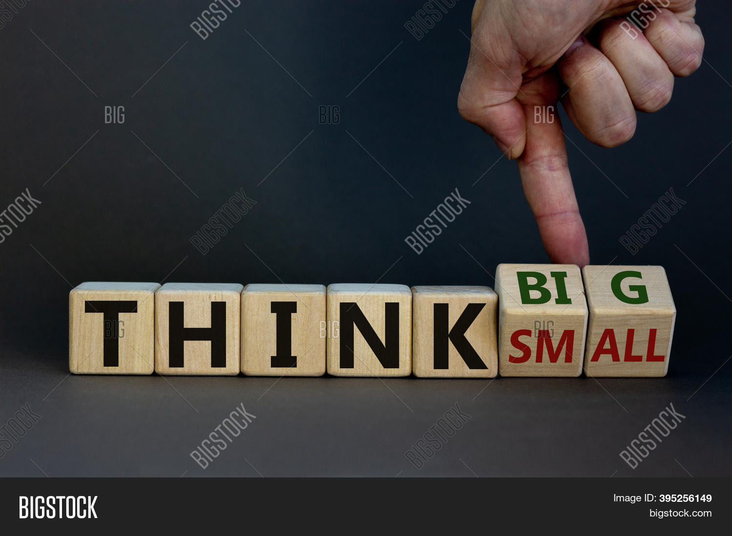 Think Small Think Big Image & Photo (Free Trial) | Bigstock