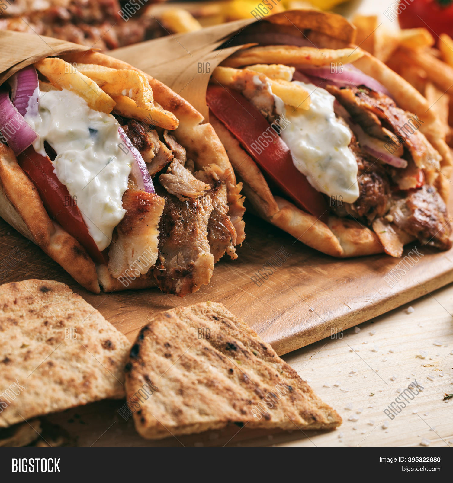 Gyros Grilled Meat Image & Photo (Free Trial) | Bigstock