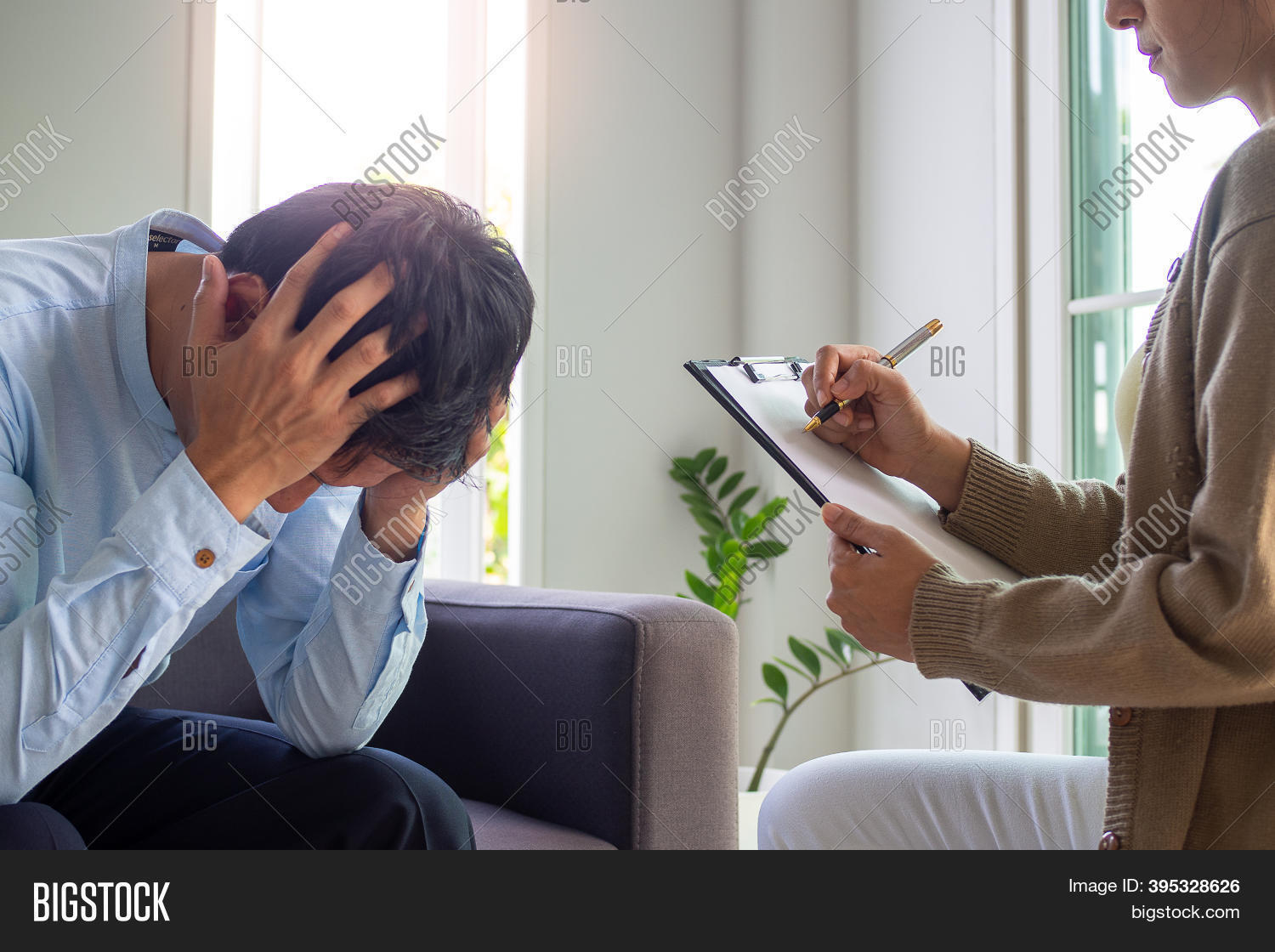 Male Patients Mental Image & Photo (Free Trial) | Bigstock