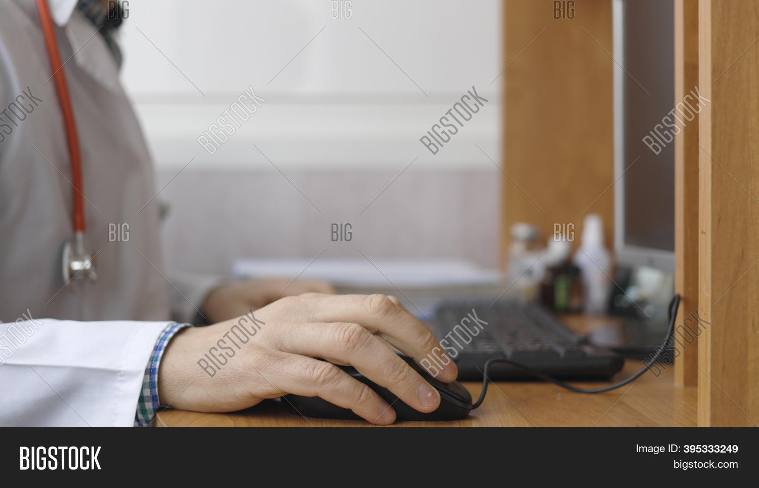 Doctor Works Computer Image & Photo (Free Trial) | Bigstock