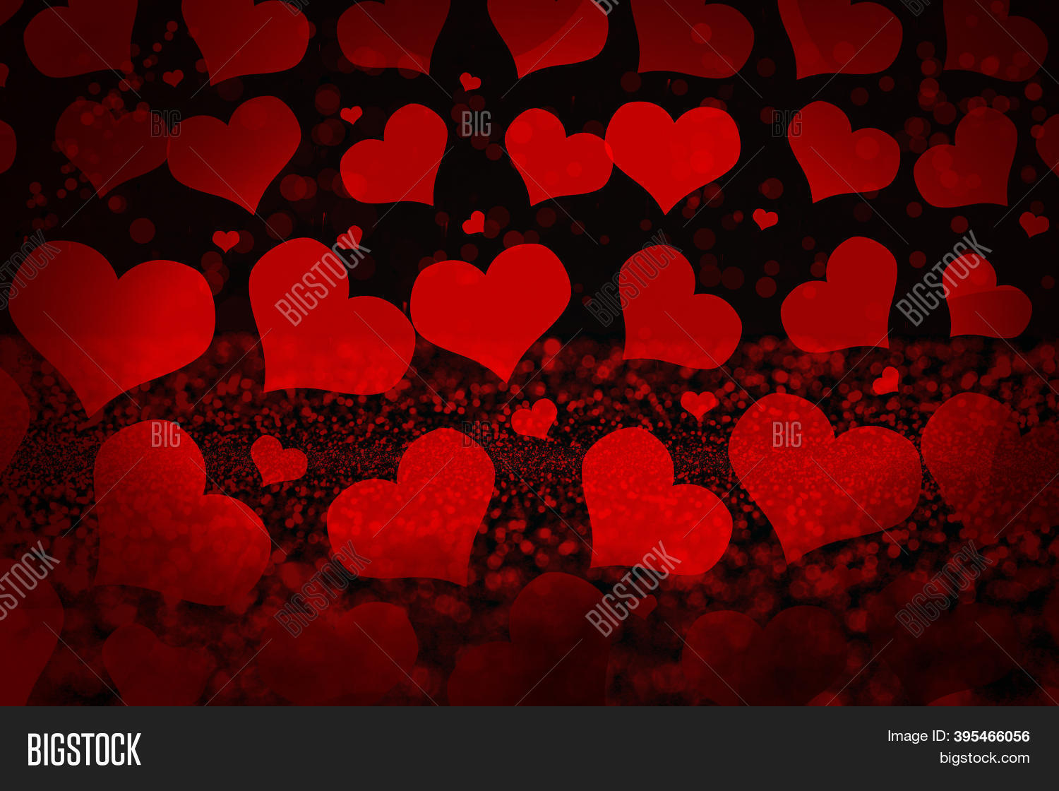 Beautiful Red Hearts Image & Photo (Free Trial) | Bigstock