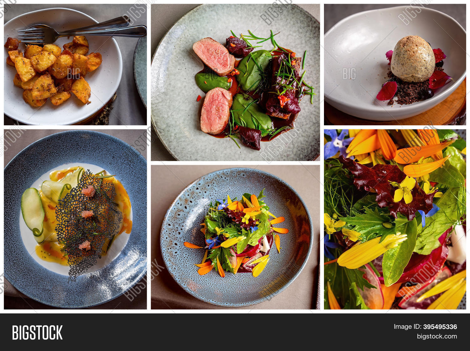 Collage Dishes Locally Image & Photo (Free Trial) | Bigstock