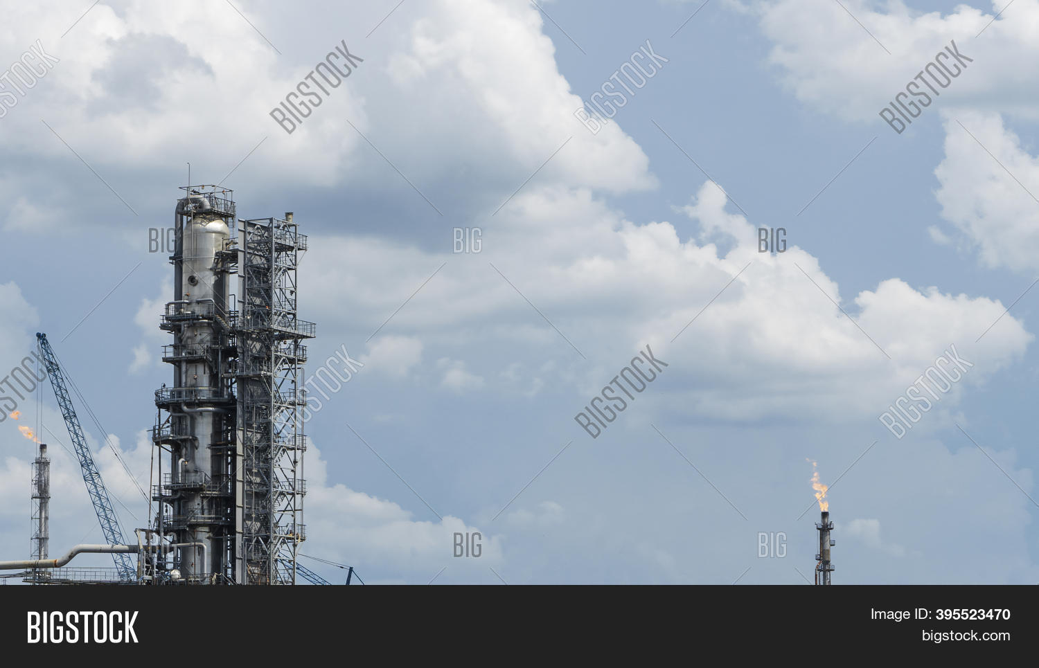 Distillation Tower Image & Photo (Free Trial) | Bigstock