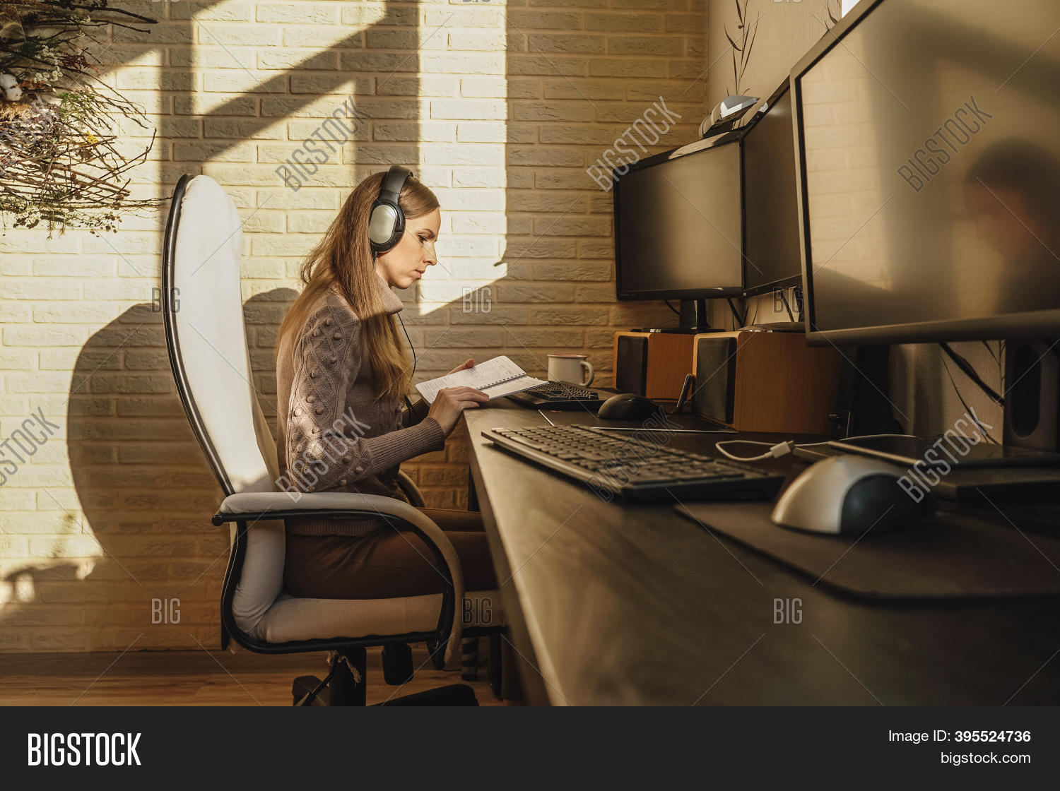 Young Woman Headphones Image & Photo (Free Trial) | Bigstock