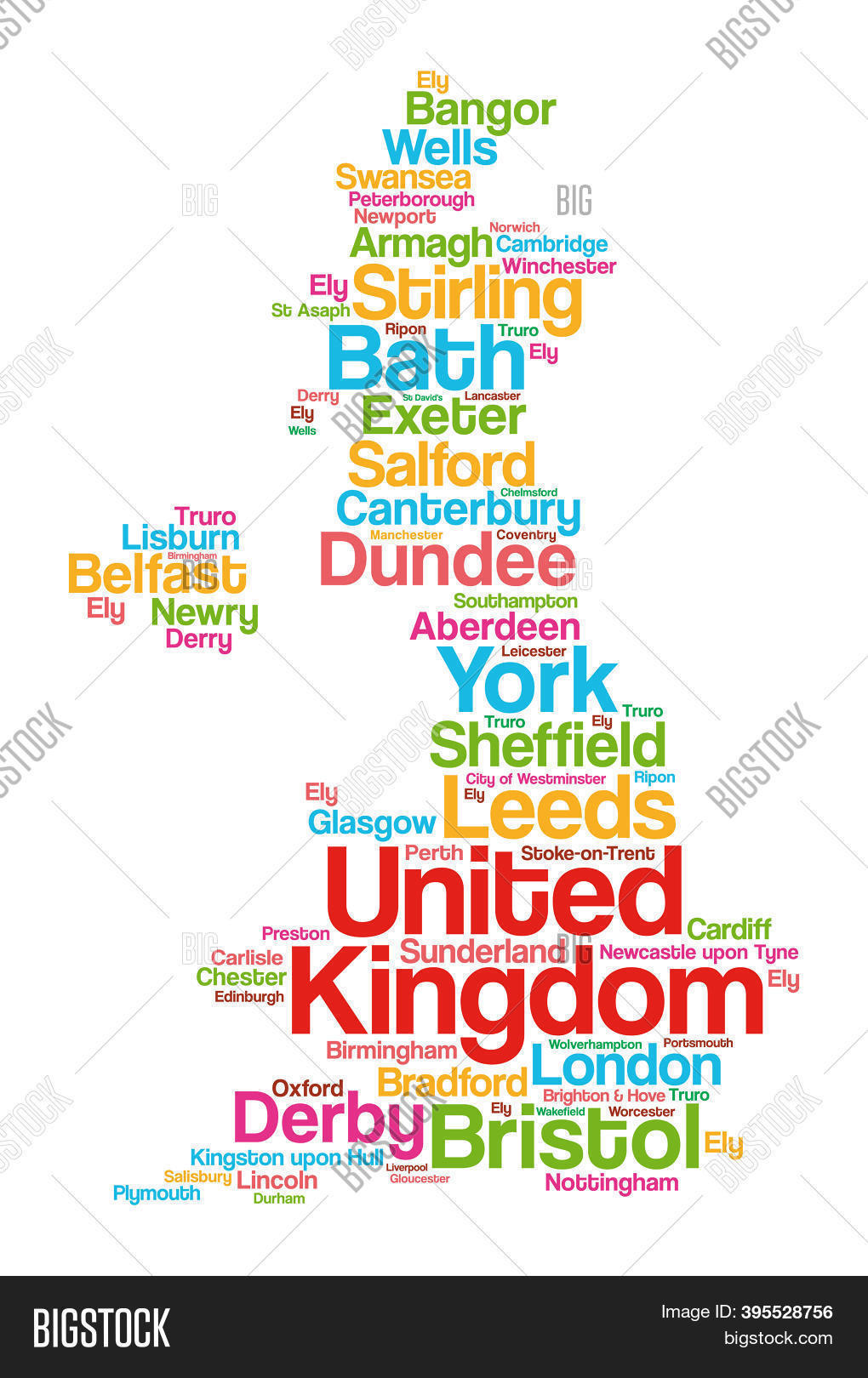 List Cities Towns Image & Photo (Free Trial) | Bigstock