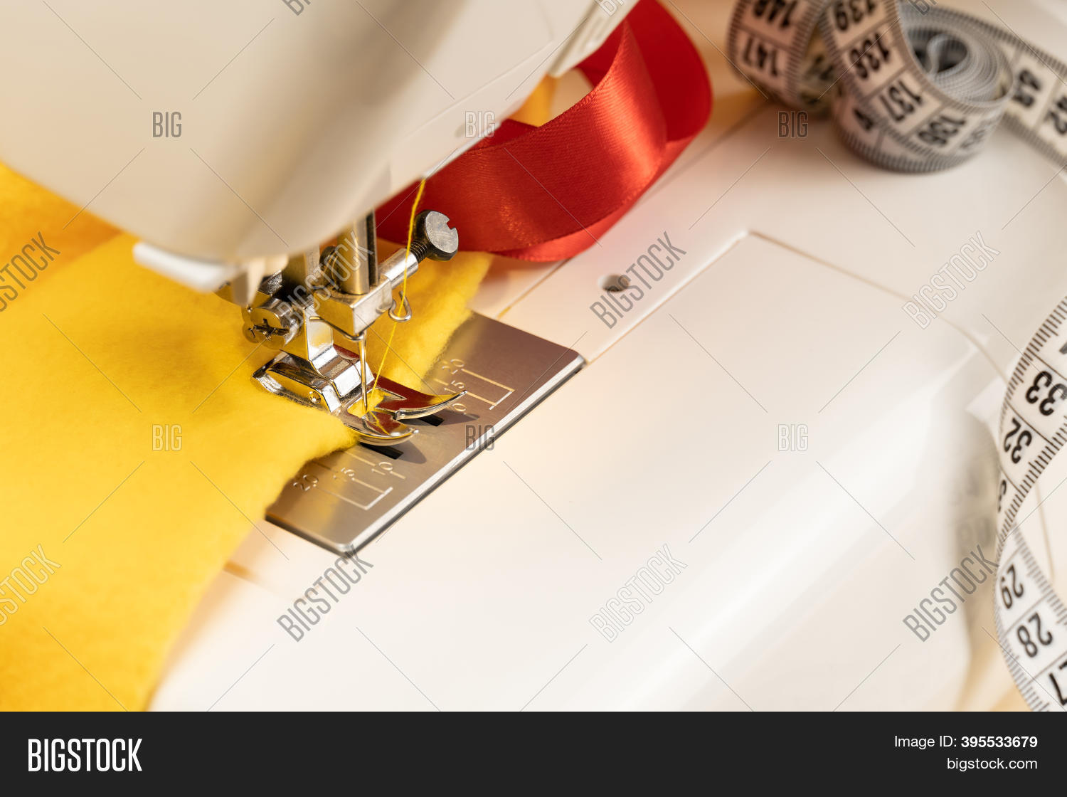 Sewing Machine Cloth Image & Photo (Free Trial) | Bigstock