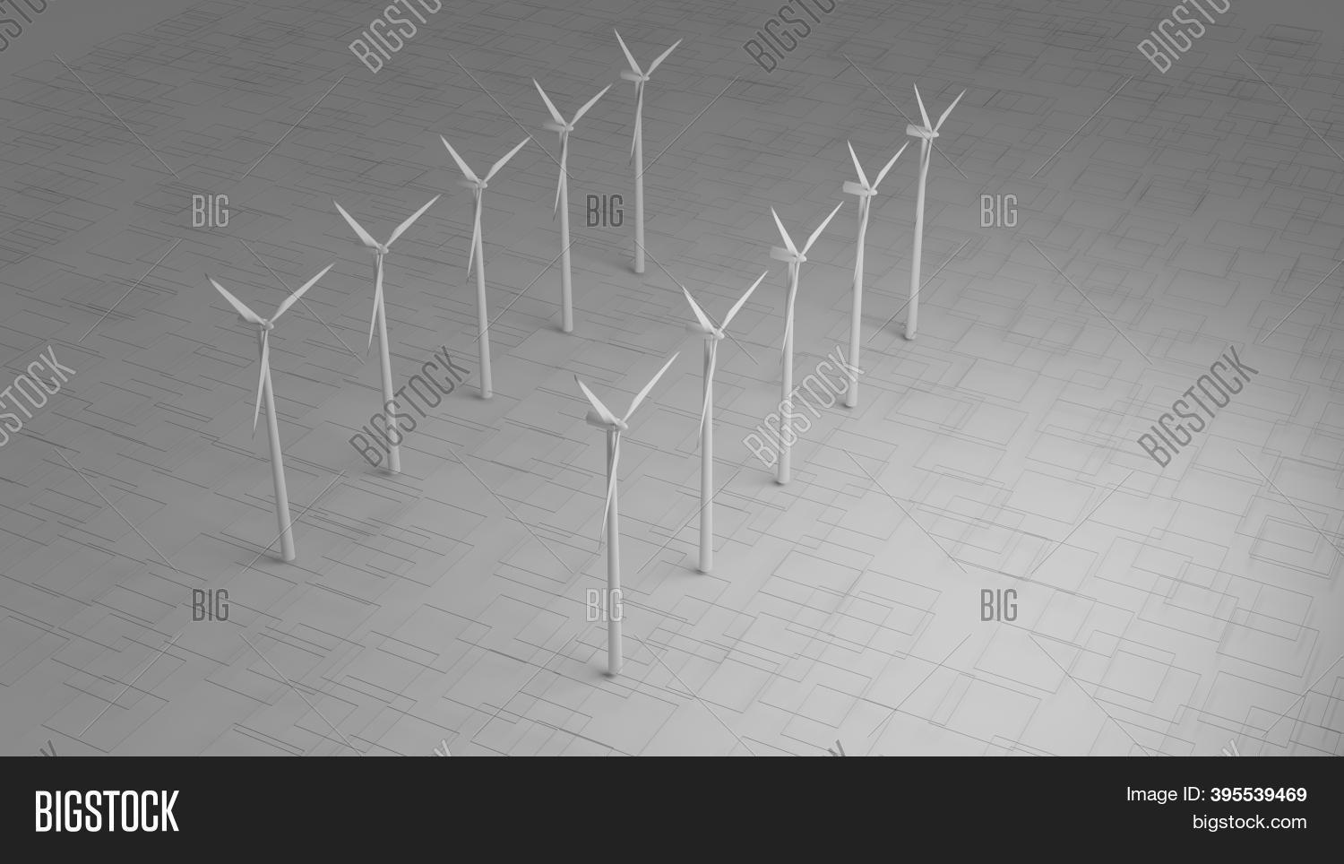 3d Rendered Image Wind Image & Photo (Free Trial) | Bigstock