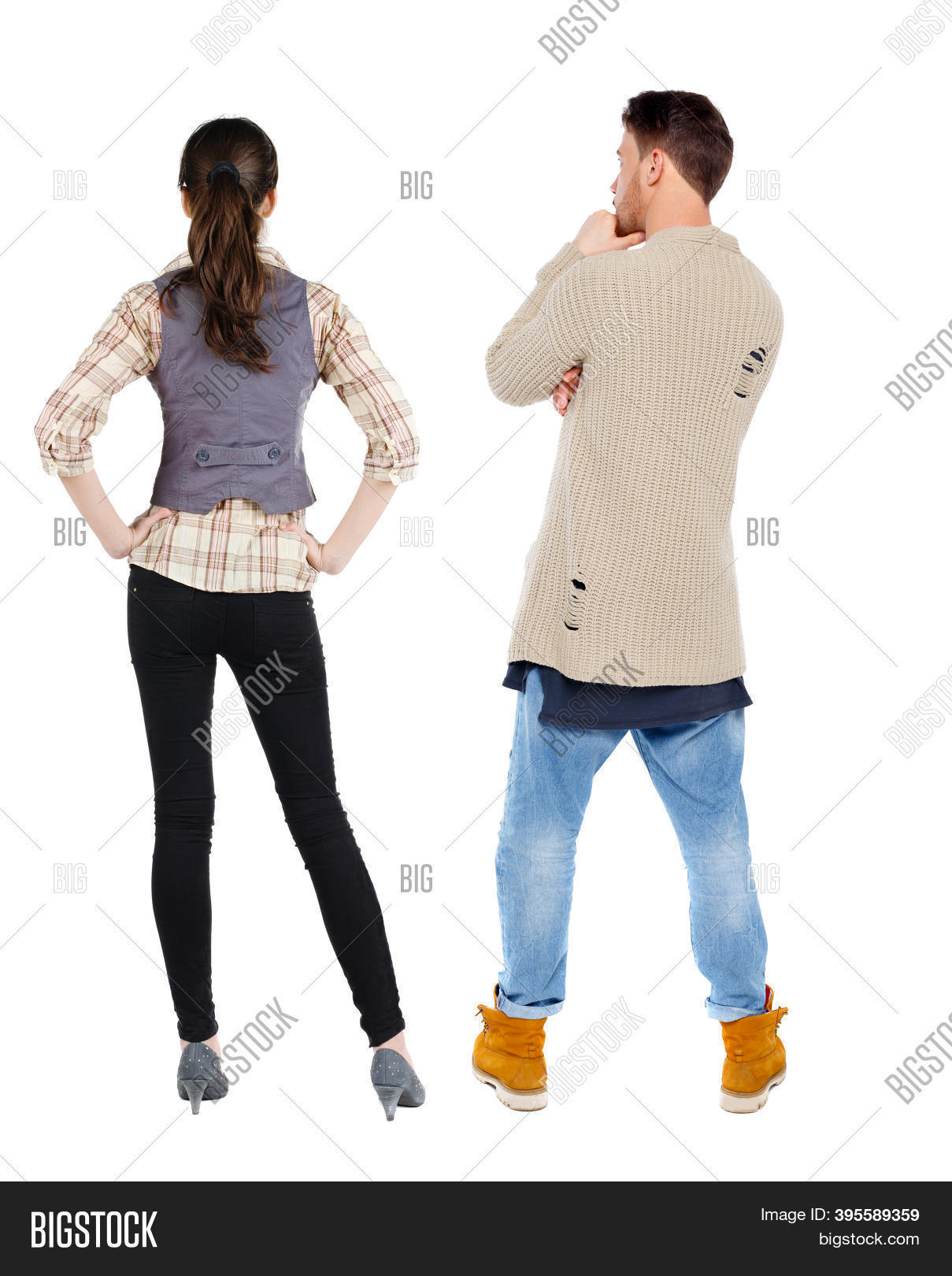 Back View Couple Image & Photo (Free Trial) | Bigstock