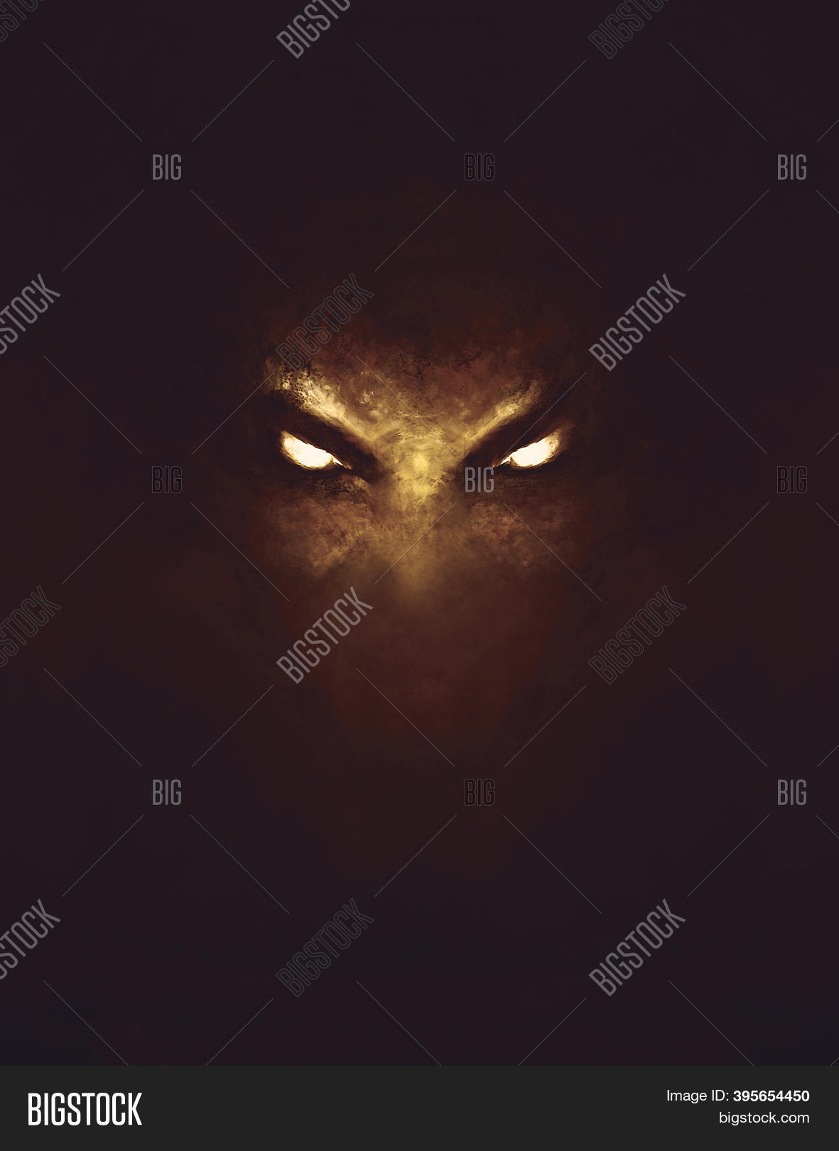 Face Demon Glowing Image & Photo (Free Trial) | Bigstock