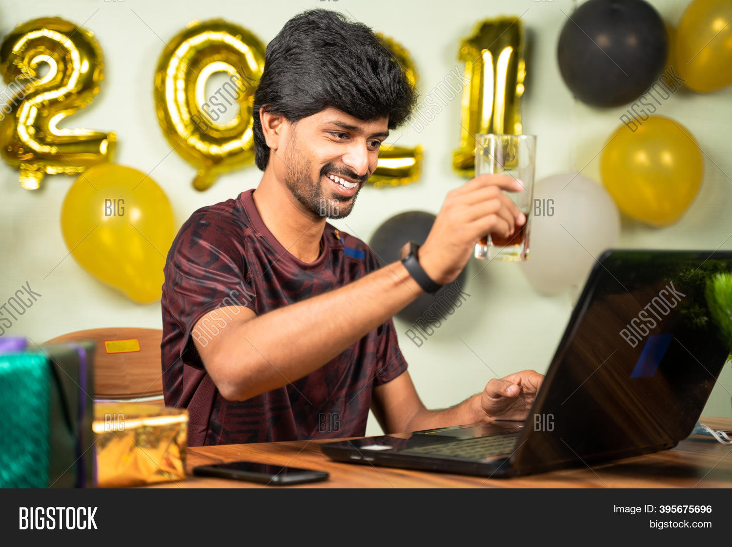 Young Man Partying Image & Photo (Free Trial) | Bigstock