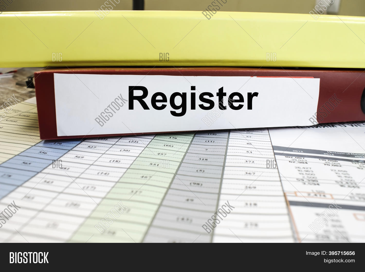 Register Written On Image & Photo (Free Trial) | Bigstock