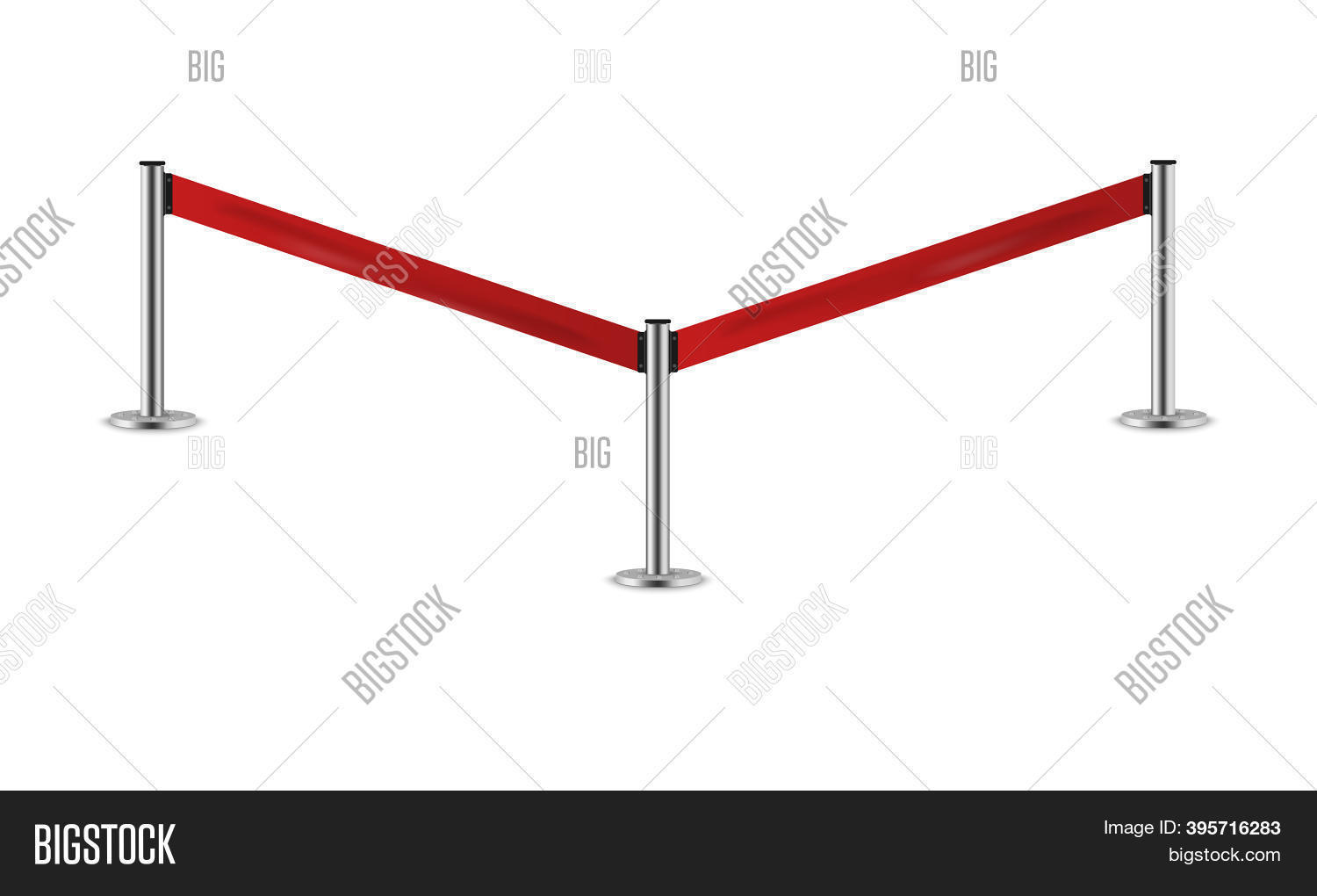 Silver Barrier Red Image & Photo (Free Trial) | Bigstock