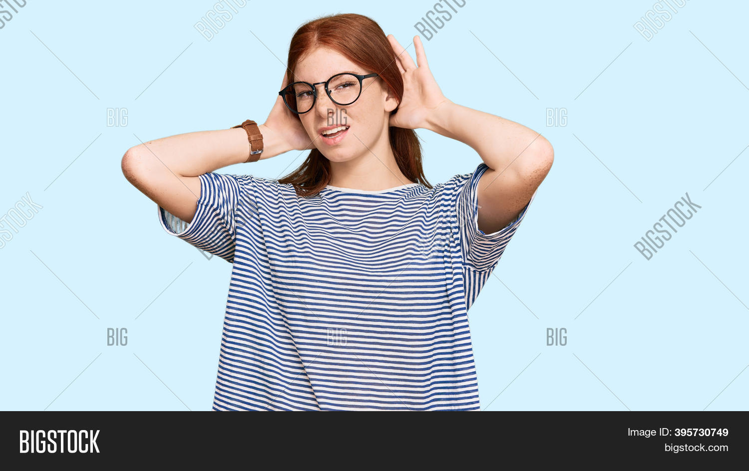 Young Read Head Woman Image & Photo (Free Trial) | Bigstock