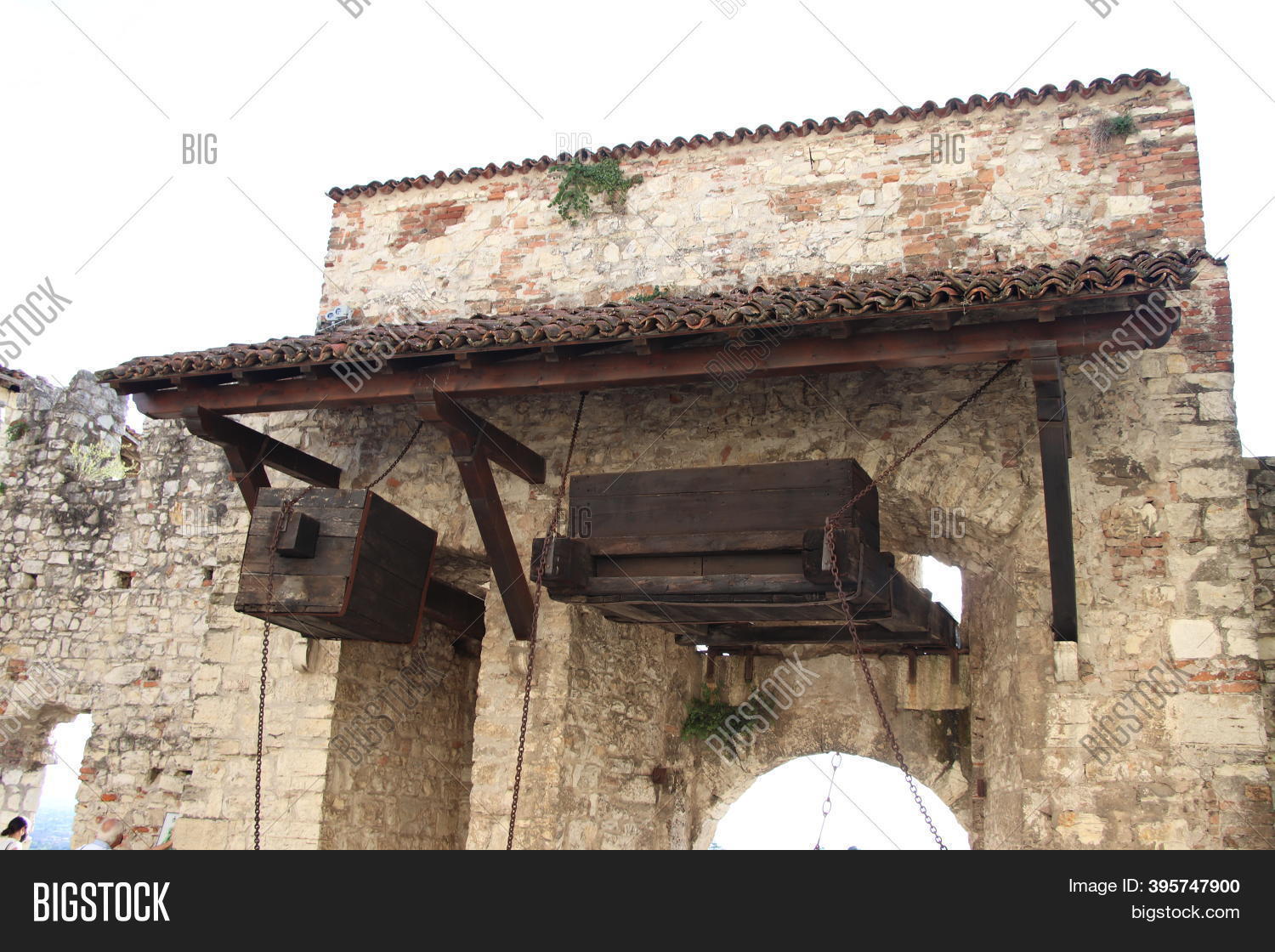 Stone Wall Merlons Image & Photo (Free Trial) | Bigstock