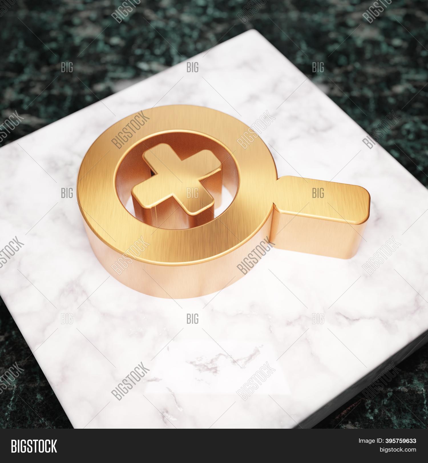 Zoom Icon. Bronze Zoom Image & Photo (Free Trial) | Bigstock