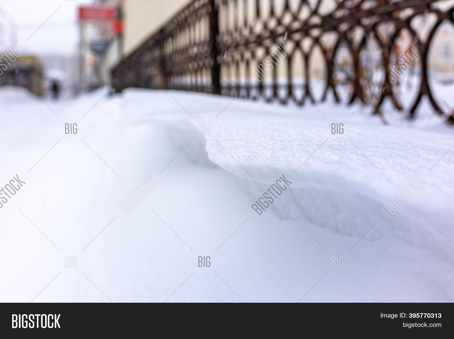 Deep Snowdrift City. Image & Photo (Free Trial) | Bigstock