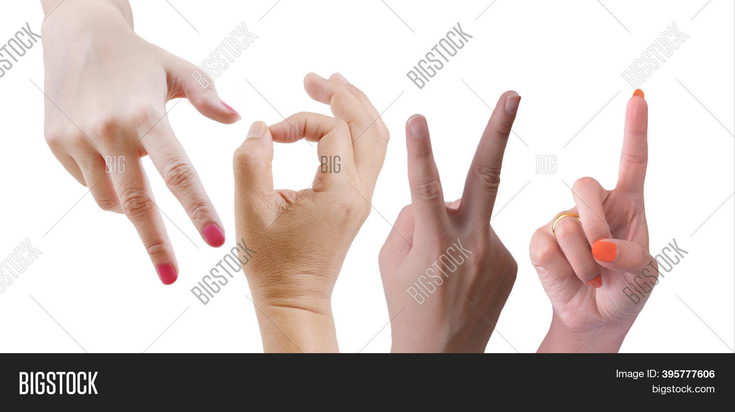 Difference Four Hands Image & Photo (Free Trial) | Bigstock