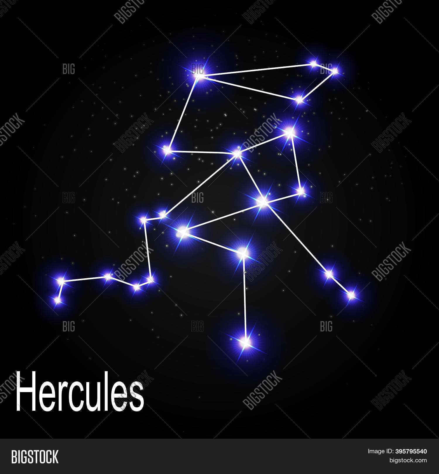 Hercules Constellation Image & Photo (Free Trial) | Bigstock