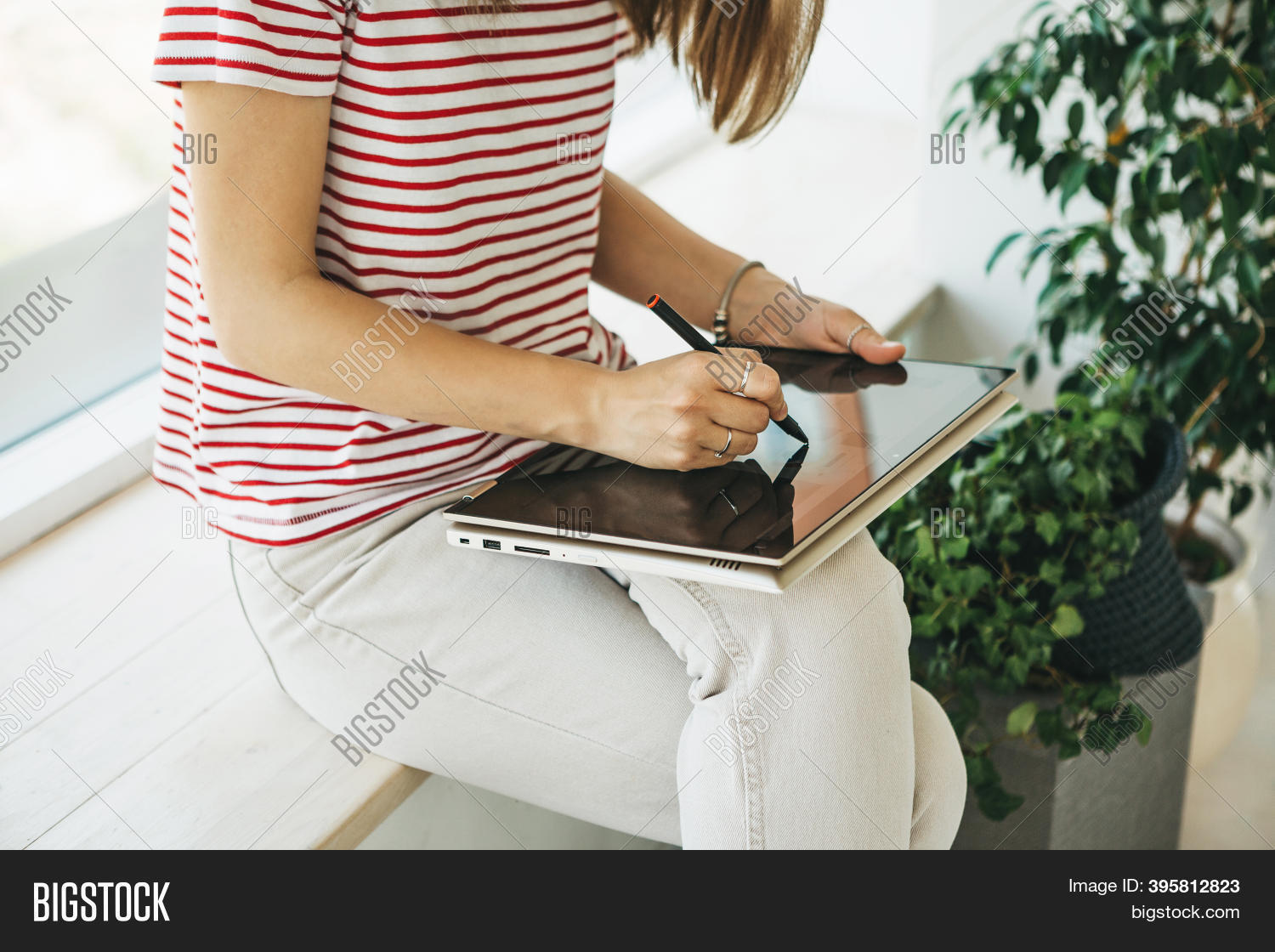 Girl Digital Artist Image & Photo (Free Trial) | Bigstock