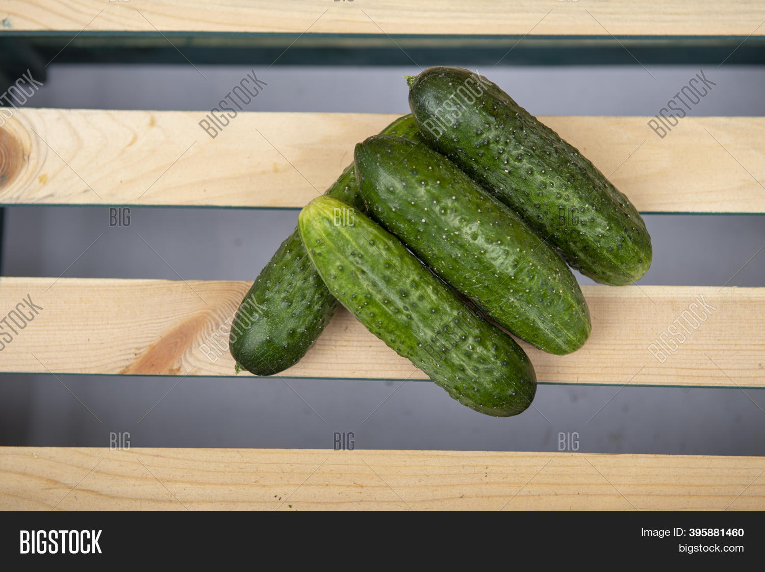 Cucumber Stands On Image & Photo (Free Trial) | Bigstock