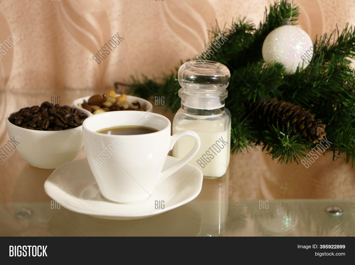 Cup Coffee On Table Image & Photo (Free Trial) | Bigstock