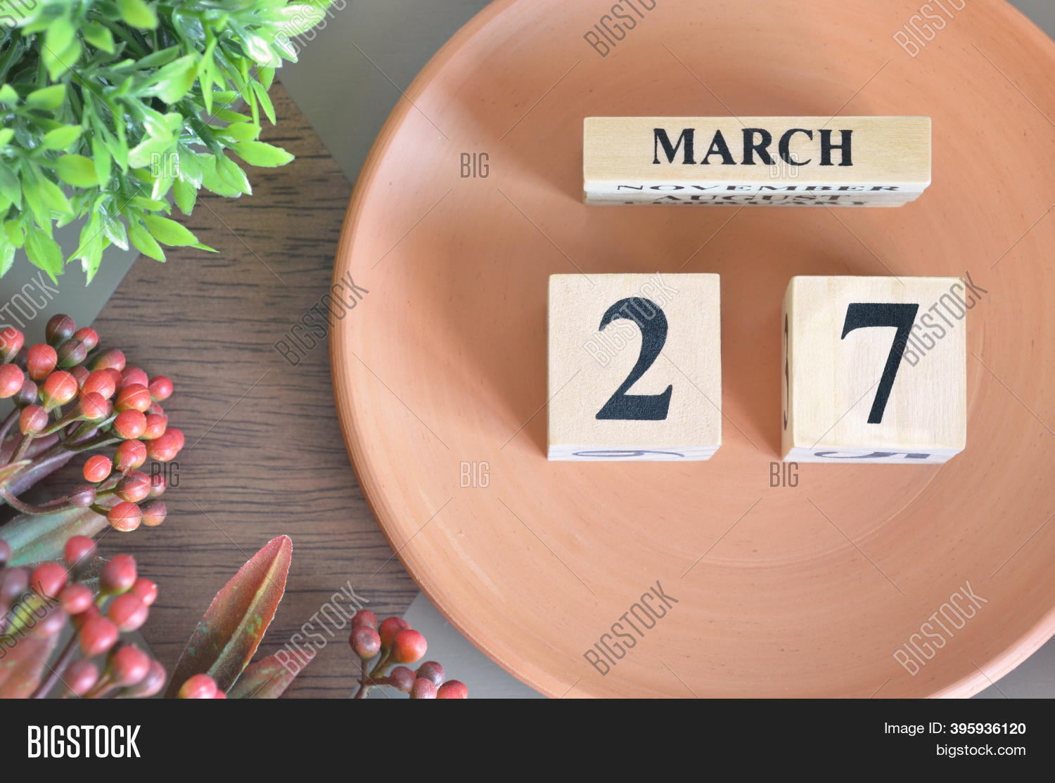 March 27, Date Design Image & Photo (Free Trial) | Bigstock