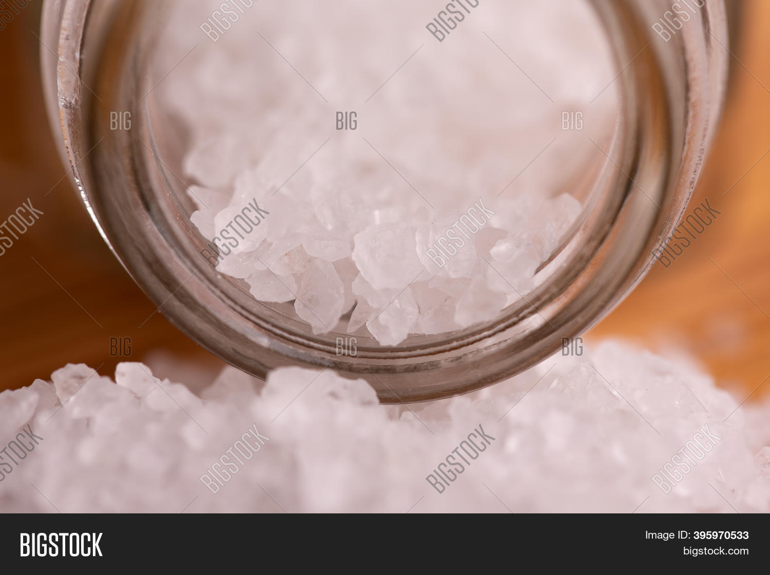 White Sea Salt Pours Image & Photo (Free Trial) | Bigstock