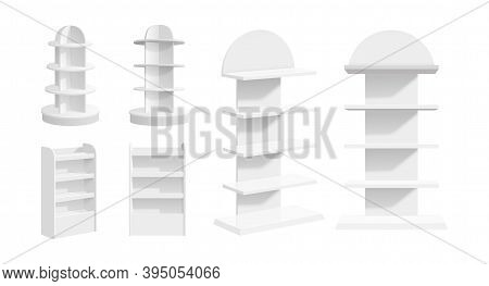 Empty Store Shelf. Vector & Photo (Free Trial) | Bigstock