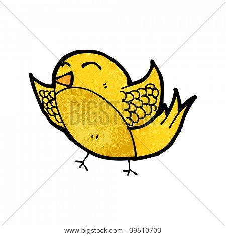 Cartoon Yellow Bird Vector & Photo (Free Trial) | Bigstock