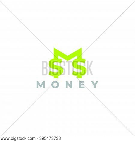 Letter M Green Linked Vector & Photo (Free Trial) | Bigstock